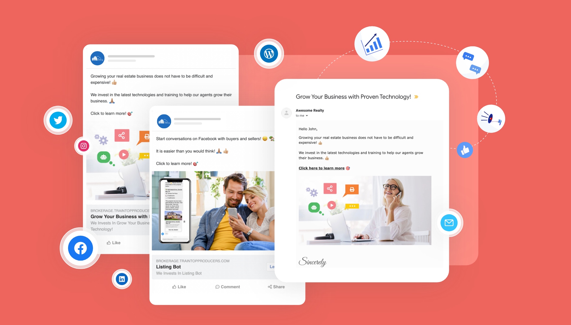 Listings To Leads - A full real estate marketing and lead generations ...